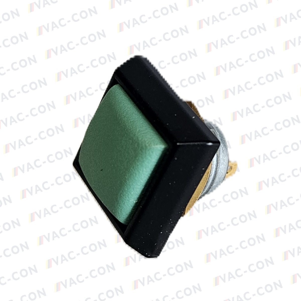 PUSH-BUTTON SWITCH QUADRATIC GREEN 2 PIN for REMOTE — VAC-CON Ltd