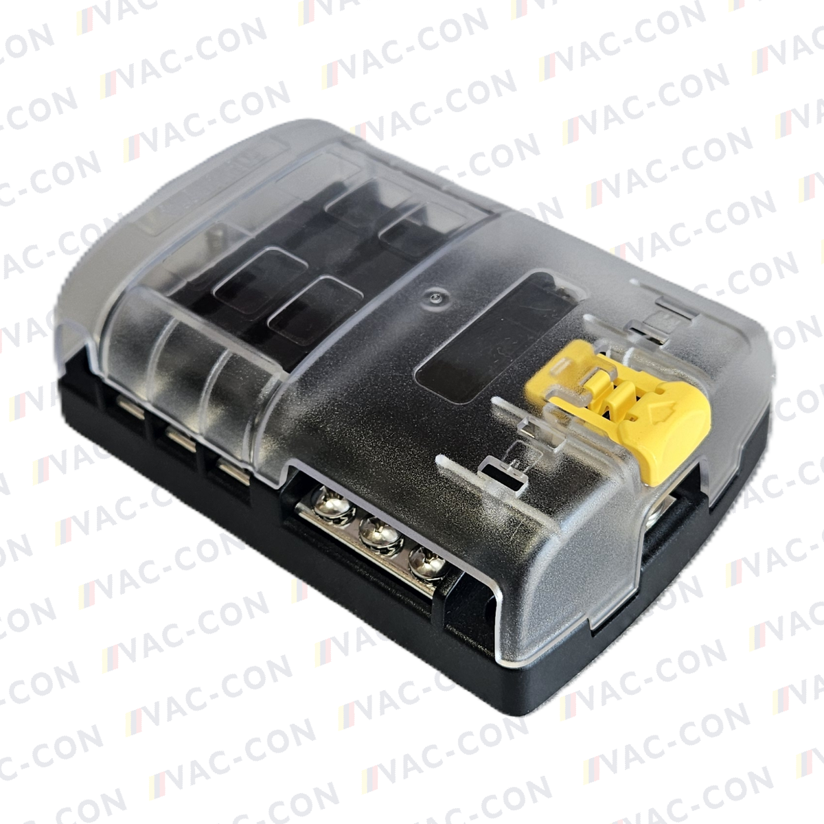 ST Blade Fuse Block – 6 Circuits with Cover – 5025B-BSS — VAC-CON Ltd