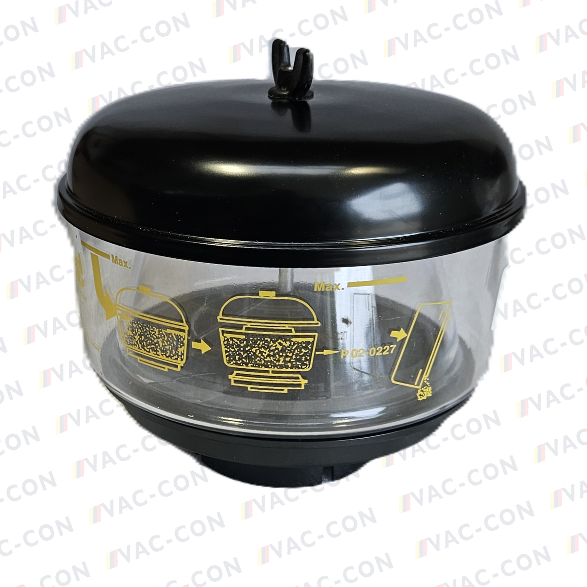 Cyclone Air Filter for RSP and MTS machines — VAC-CON Ltd