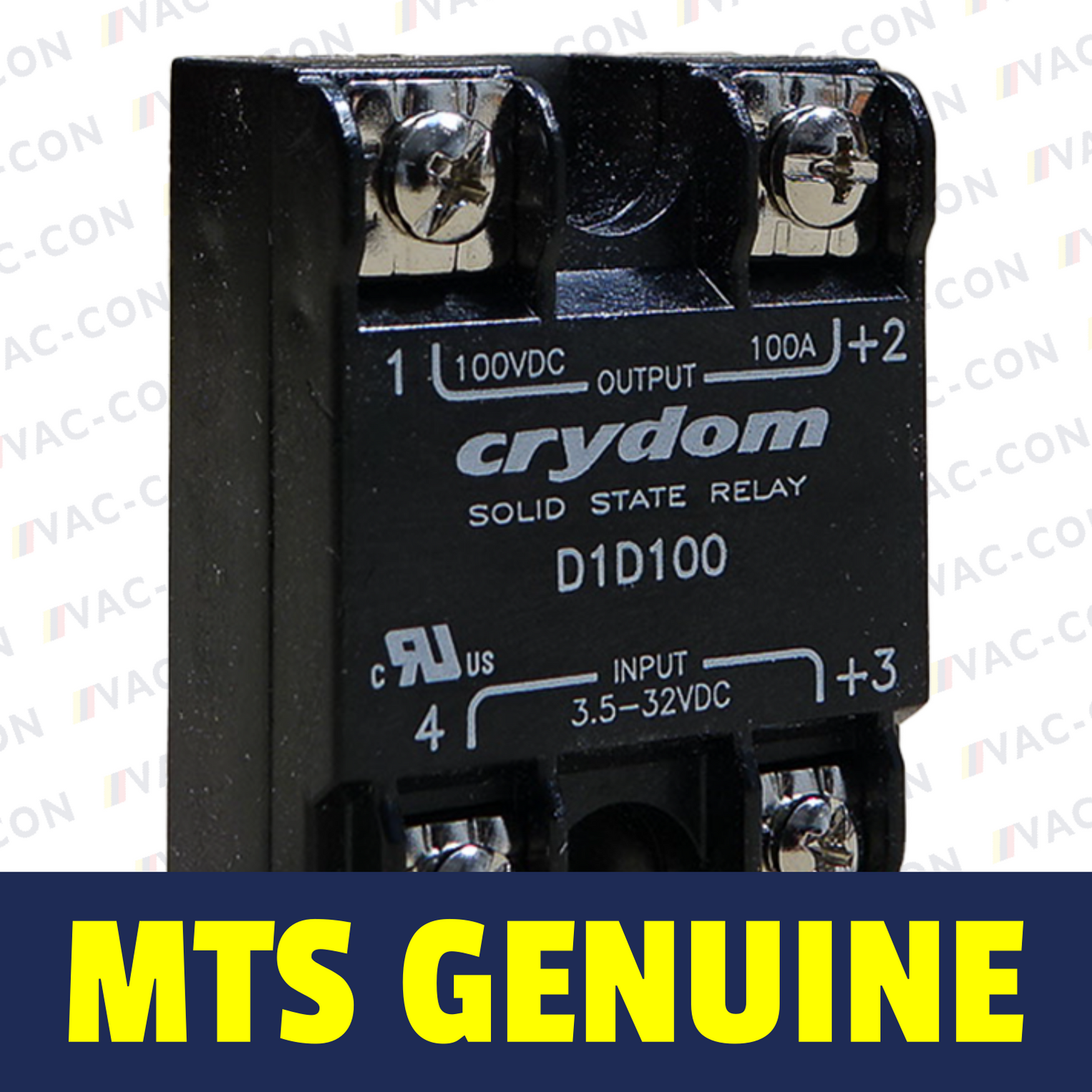 MTS Genuine Relay Cocurrent Flow 100A for Cooler Motor - VAC-CON LTD ...