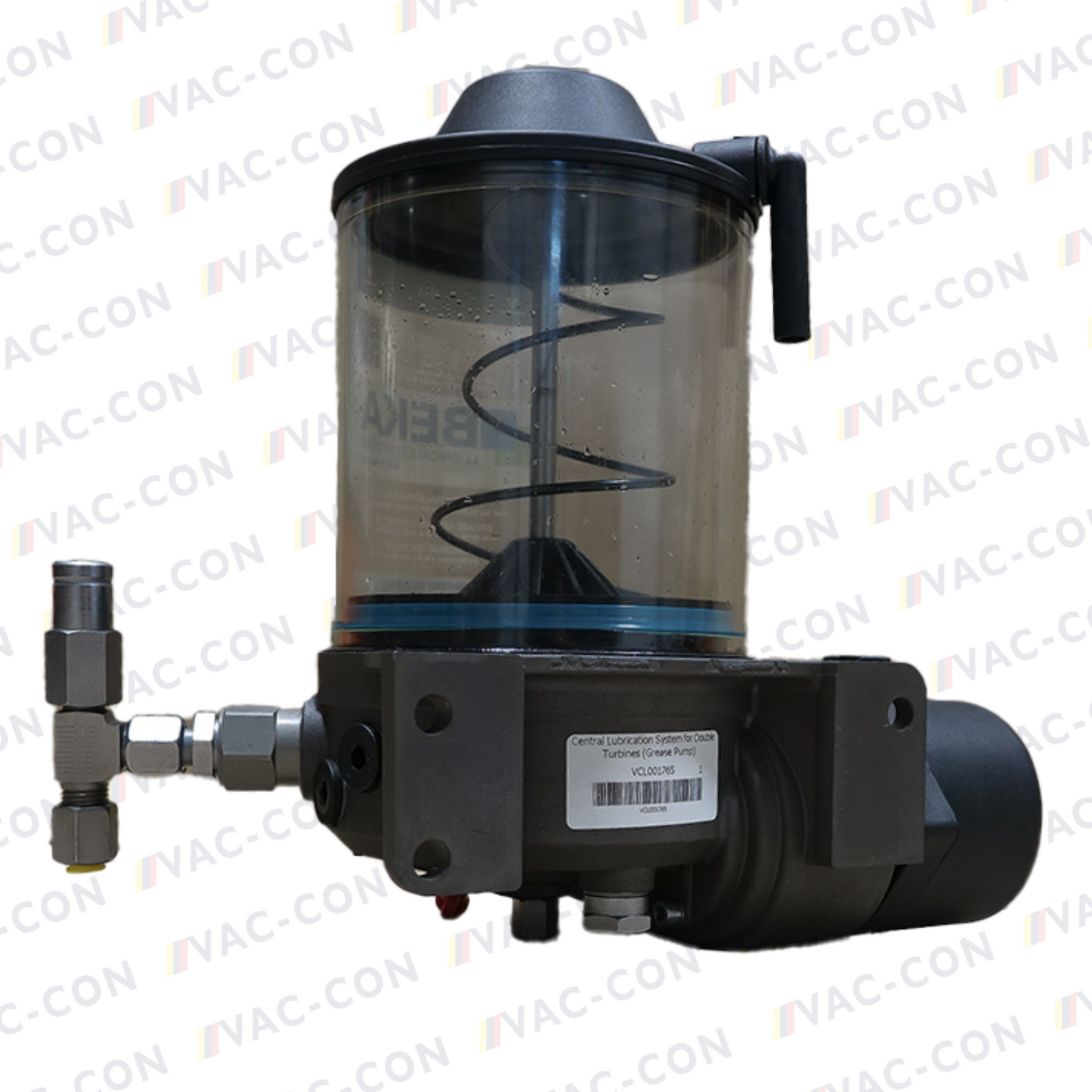 Central Lubrication System for Double Turbines (Grease Pump) - VAC-CON ...